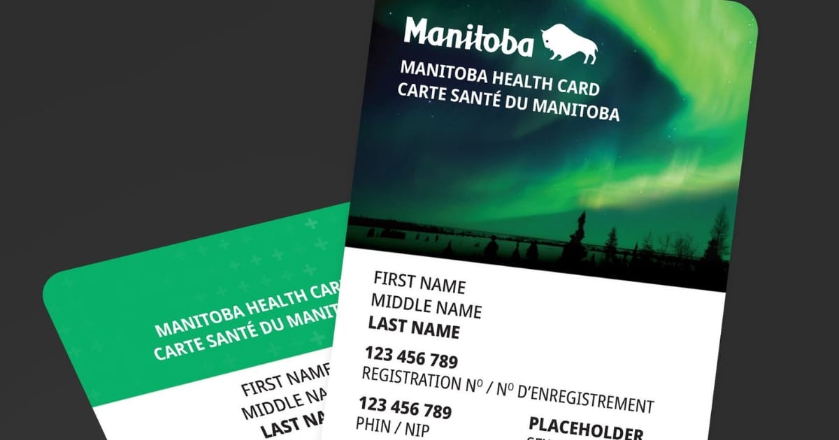 Applications Now Open for New Plastic Manitoba Health Cards